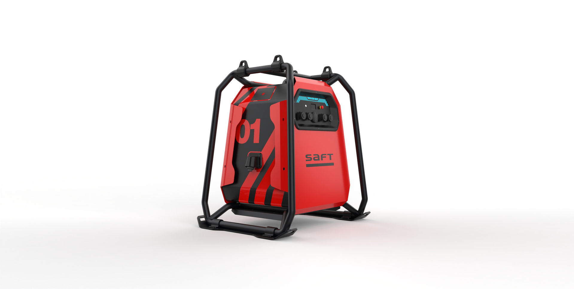 Design industriel de chargeur de batterie innovante